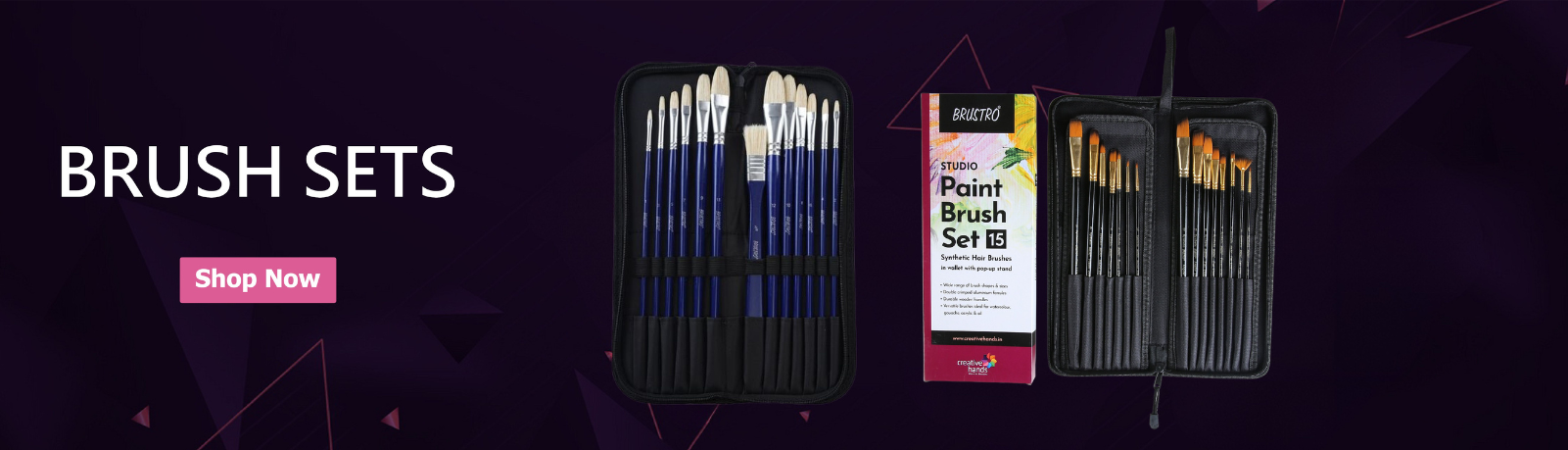 Artistic Mastery in a Set: Brustro Brush Sets for Creative Excellence – BrustroShop