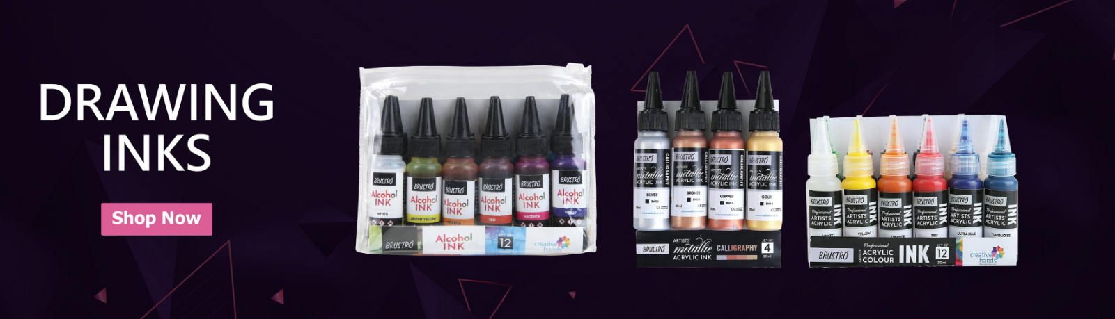 Drawing Inks - Explore High-Quality Inks for Artists | Brustro ...