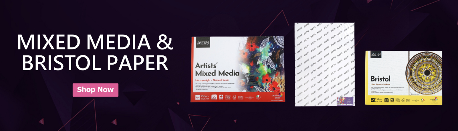 Unleash Your Artistic Fusion: Brustro Mixed Media & Bristol Papers ...