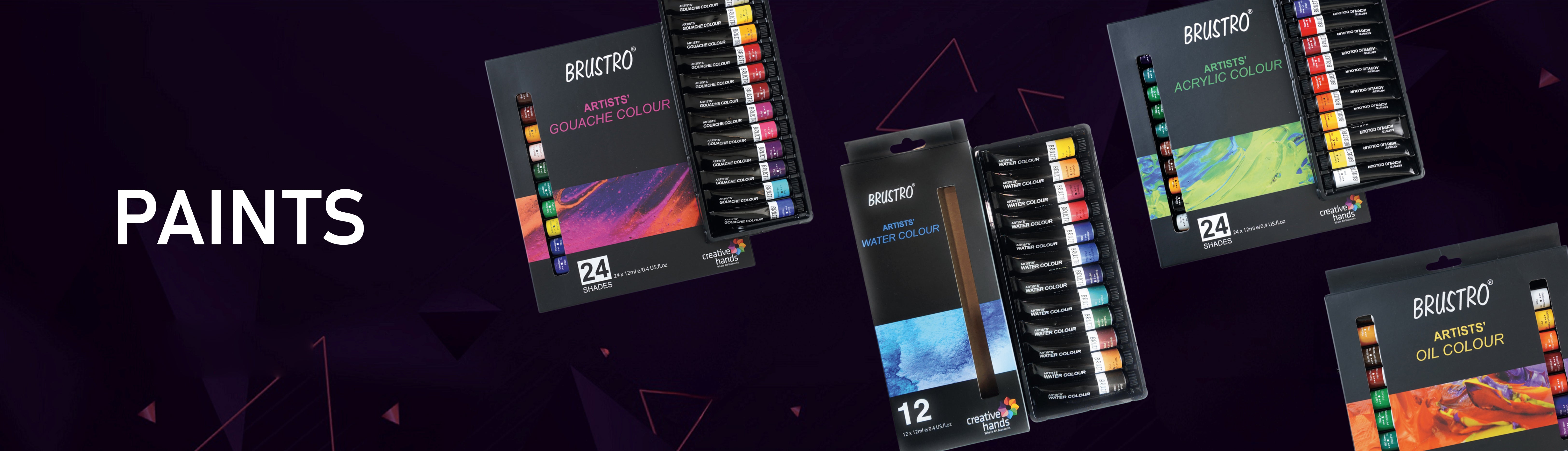 Buy Premium Paints Collection | Brustro - High-Quality Art Supplies ...