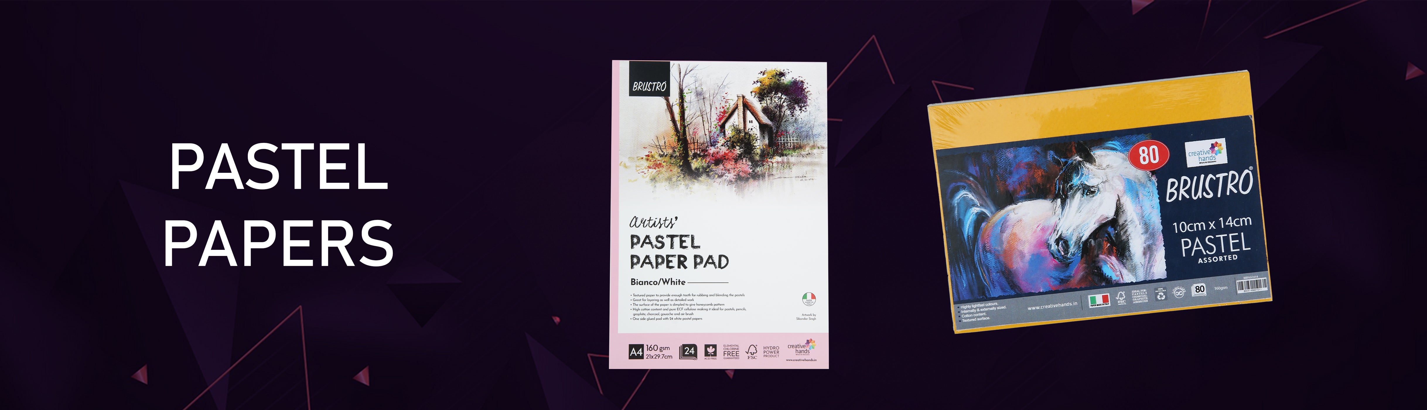 Pastel Perfection: Brustro Pastel Papers for Artistic Brilliance/Shop ...