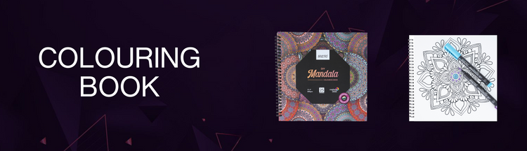 Artistic Adventure: Brustro Colouring Book for Creative Exploration ...