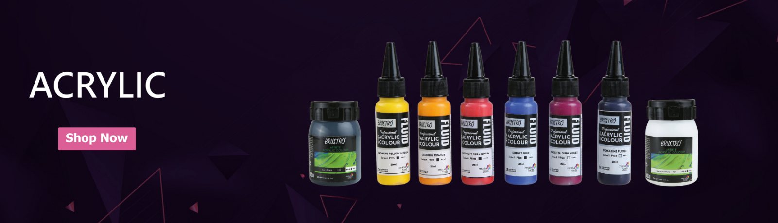 Buy Acrylics - High-Quality Acrylic Paints for Artists | Brustro ...