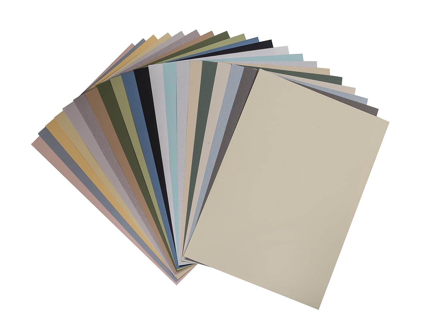 Brustro Artists Pastel Papers 160 GSM A4 Assorted Soft - 2 Packets (20 ...