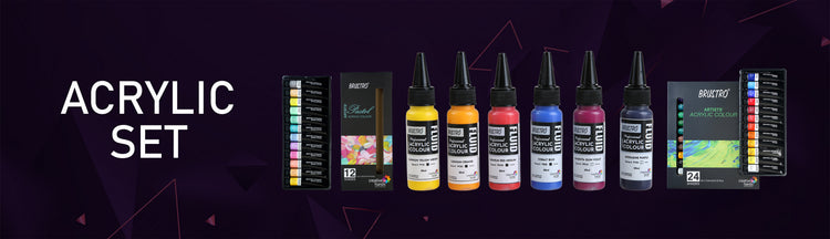 Versatile Artistry: Brustro Acrylic Sets for Creative Expression/Shop ...