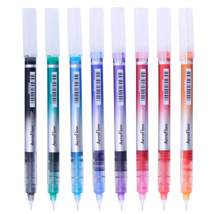 BRUSTRO AeroFlow Coloured Micro-Tip Roller Ball Pen | Tip size - 0.5 m ...