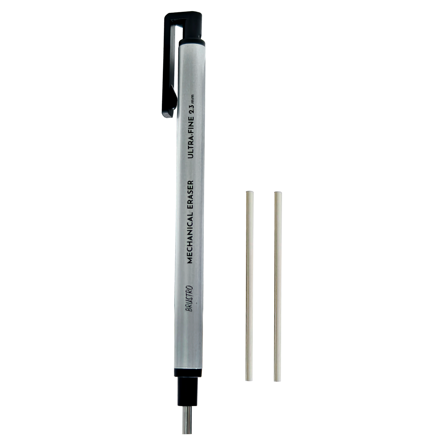 BRUSTRO Mechanical Precision Retractable Eraser | 2.3mm - Ultra-Fine T ...