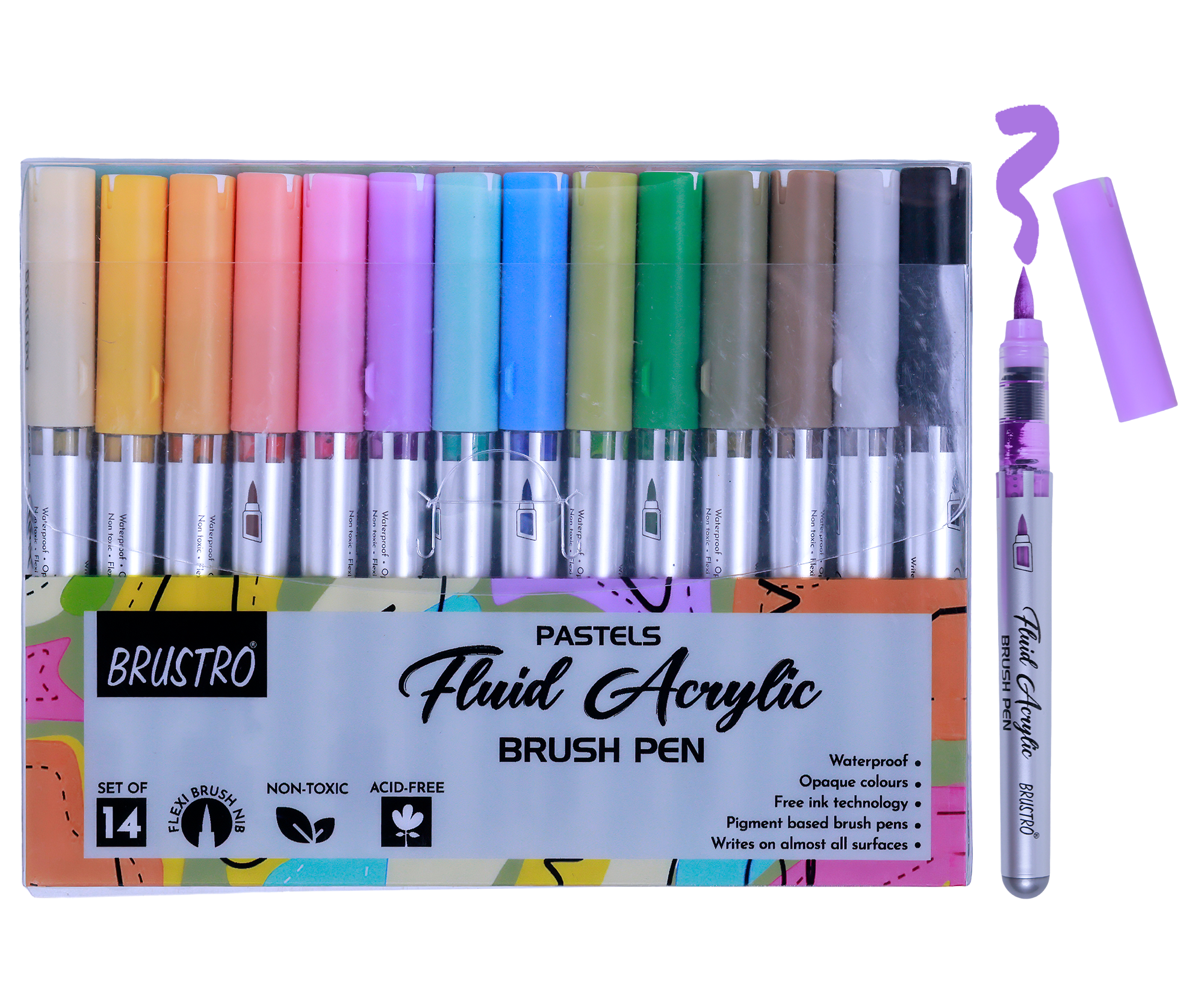 Brilliance at Your Fingertips: Brustro Brush Pens for Artistic Flair ...